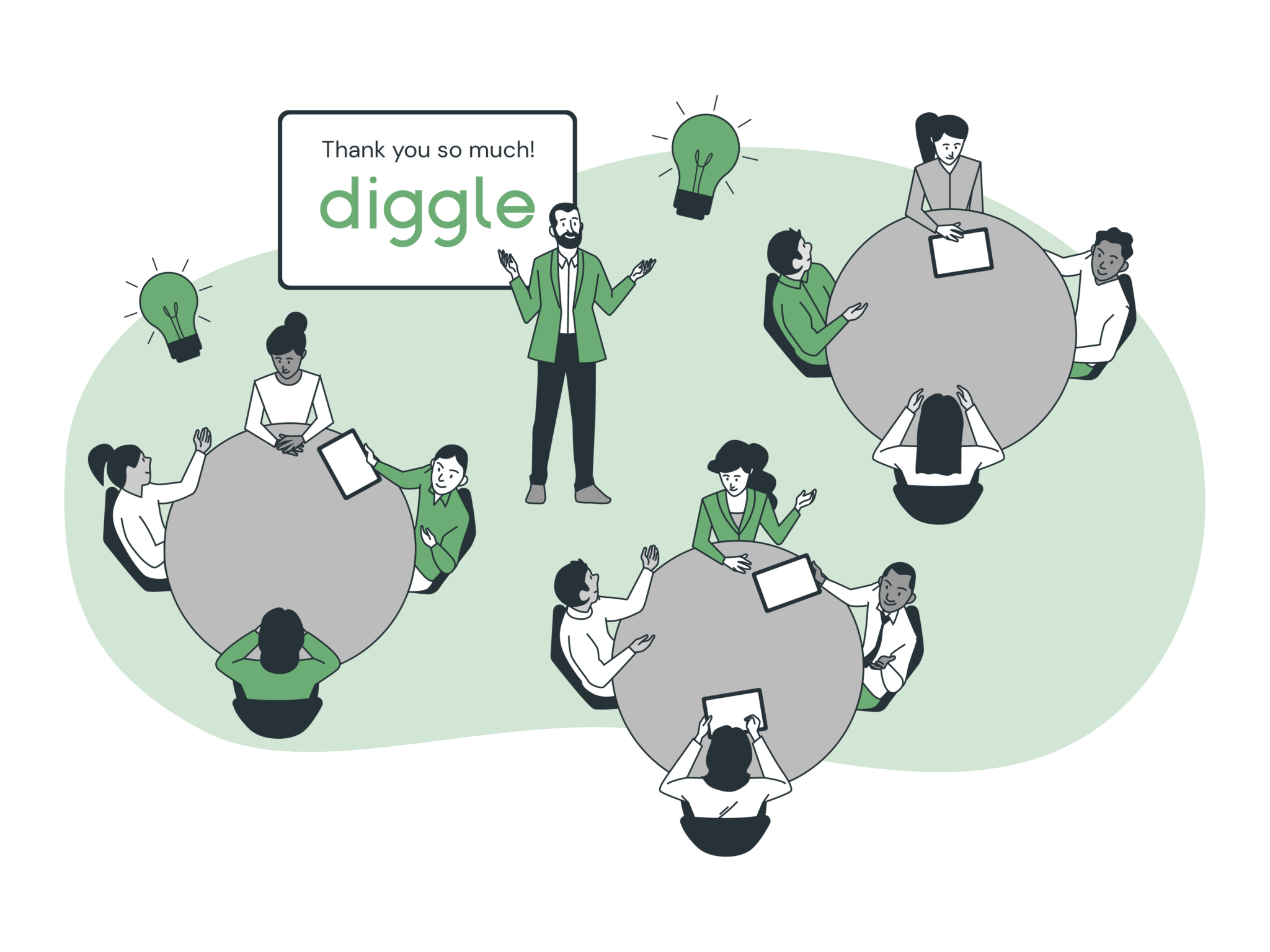 Homepage – Diggle – People learn better when they learn together